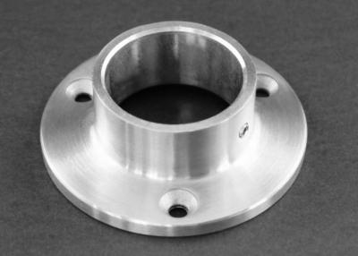 316 Round base plate to fit 38.1mm round tube. Satin - Stainless Steel ...