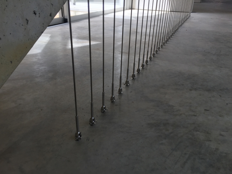 Vertical wire rope balustrade - North Beach WA - Stainless Steel, Pool ...